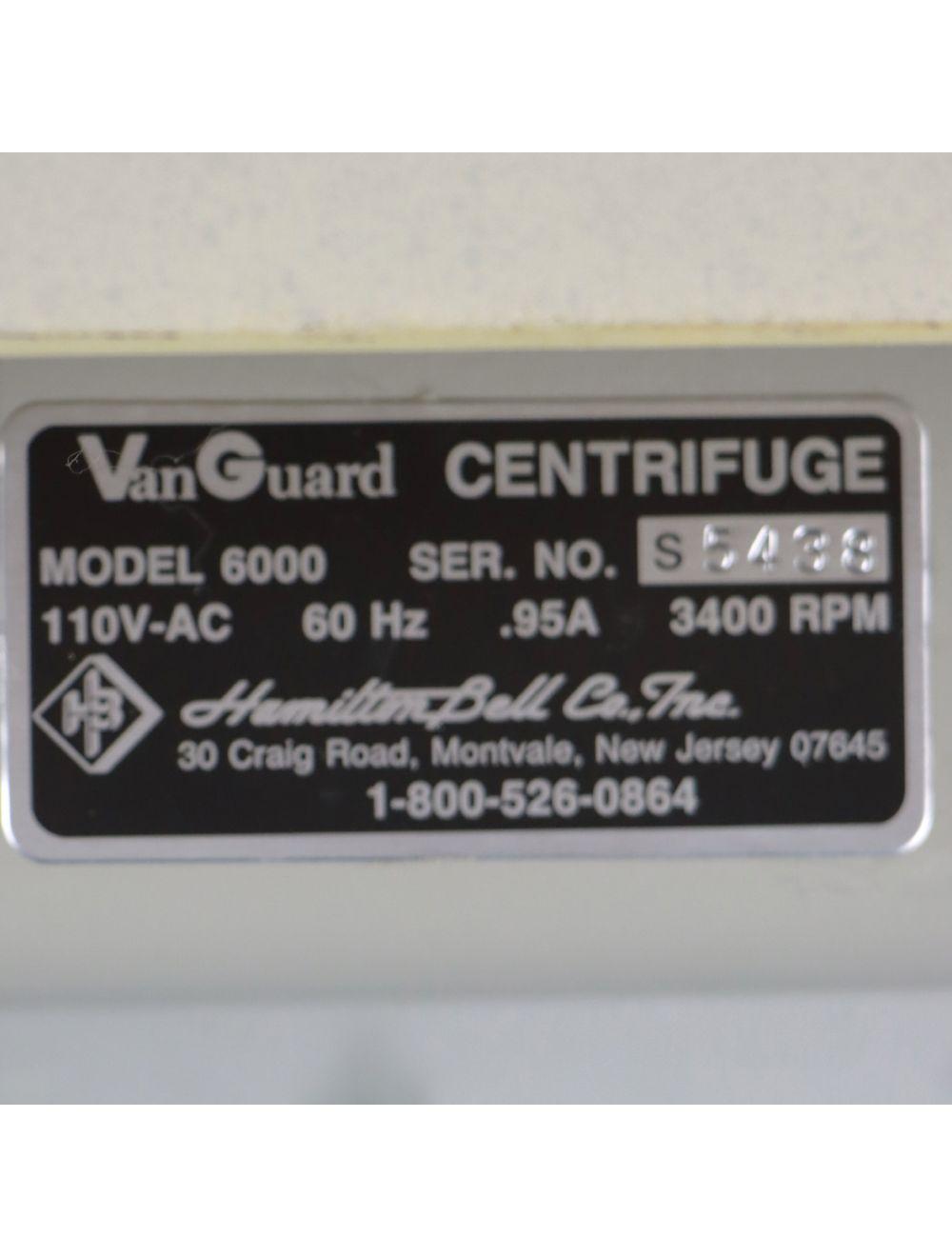 SmithKline Beecham Clinical Laboratories Vanguard V6000 Centrifuge ...