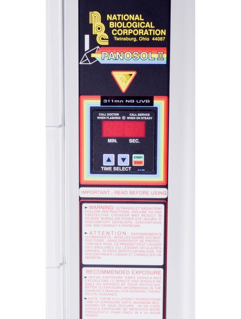 Panosol II Phototherapy Booth Clinical UVB Device Home Therapy System 2 ...