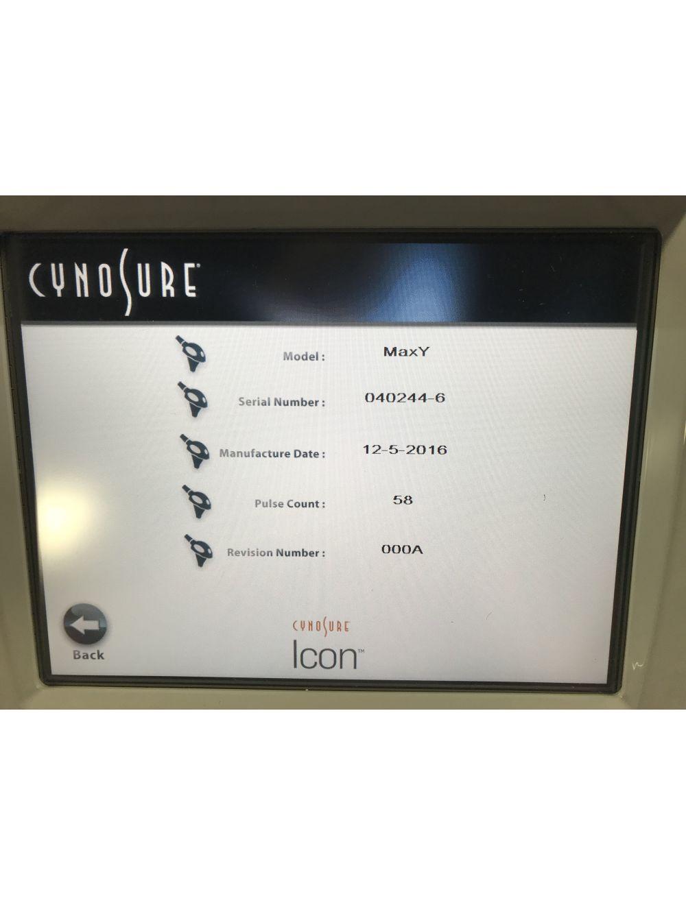 Palomar ICON Max Y Hair Removal Pigmented Lesion IPL Handpiece MaxY 58 ...