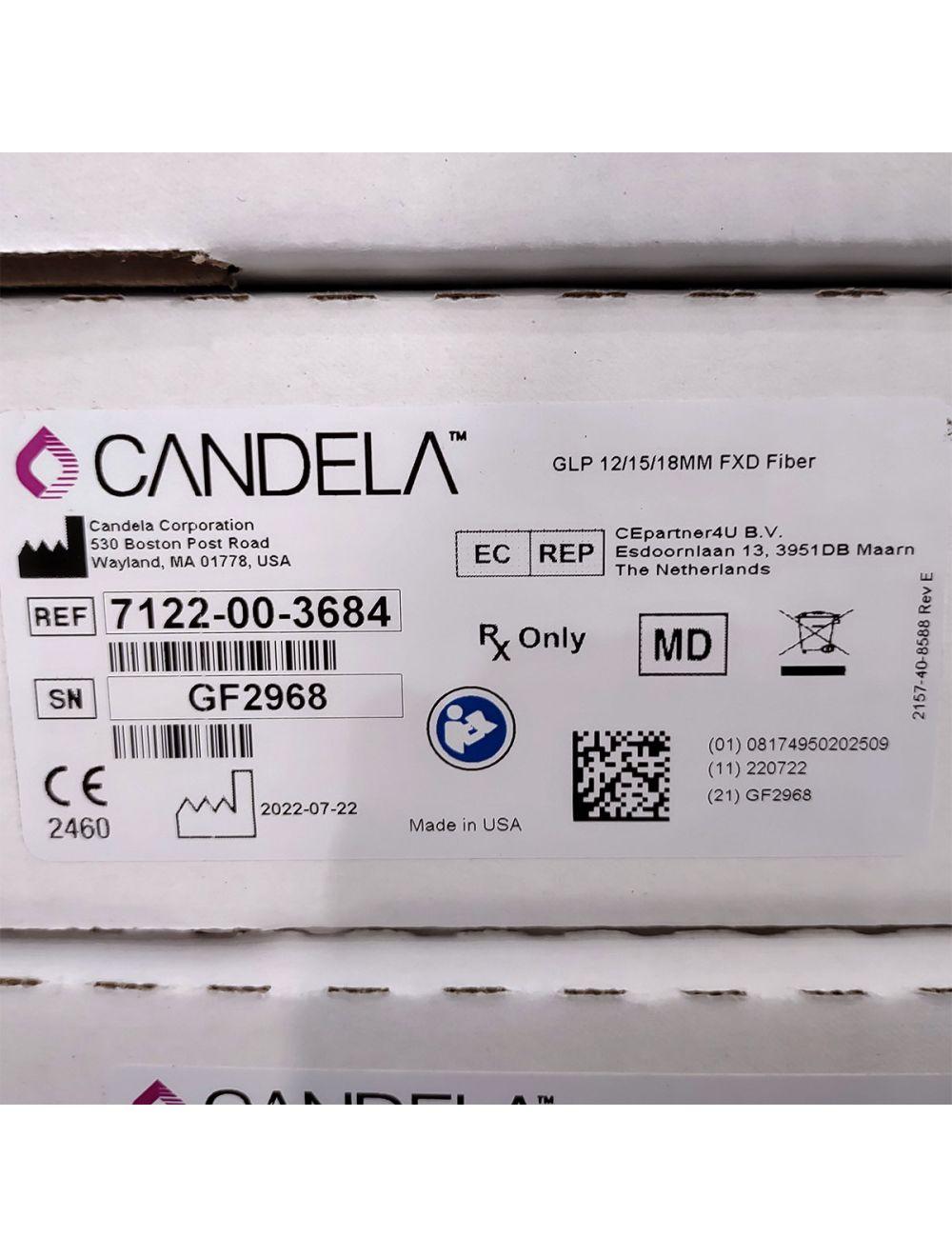 Candela GentleLase Plus Fiber Assembly 12/15/18mm Factory NEW 7122-00 ...