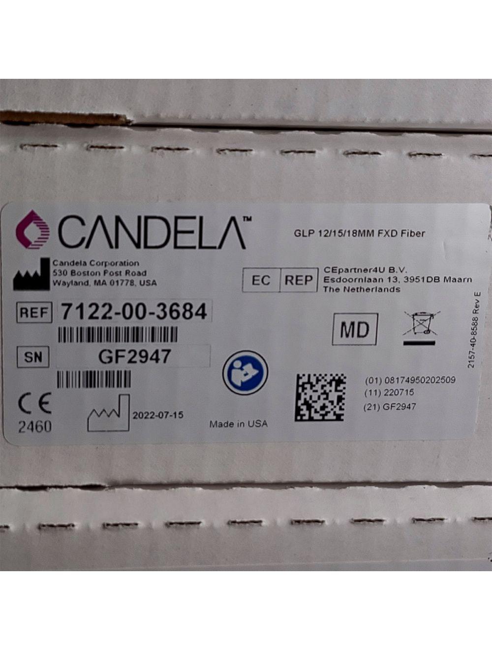 Candela GentleLase Plus Fiber Assembly 12/15/18mm Factory NEW 7122-00 ...