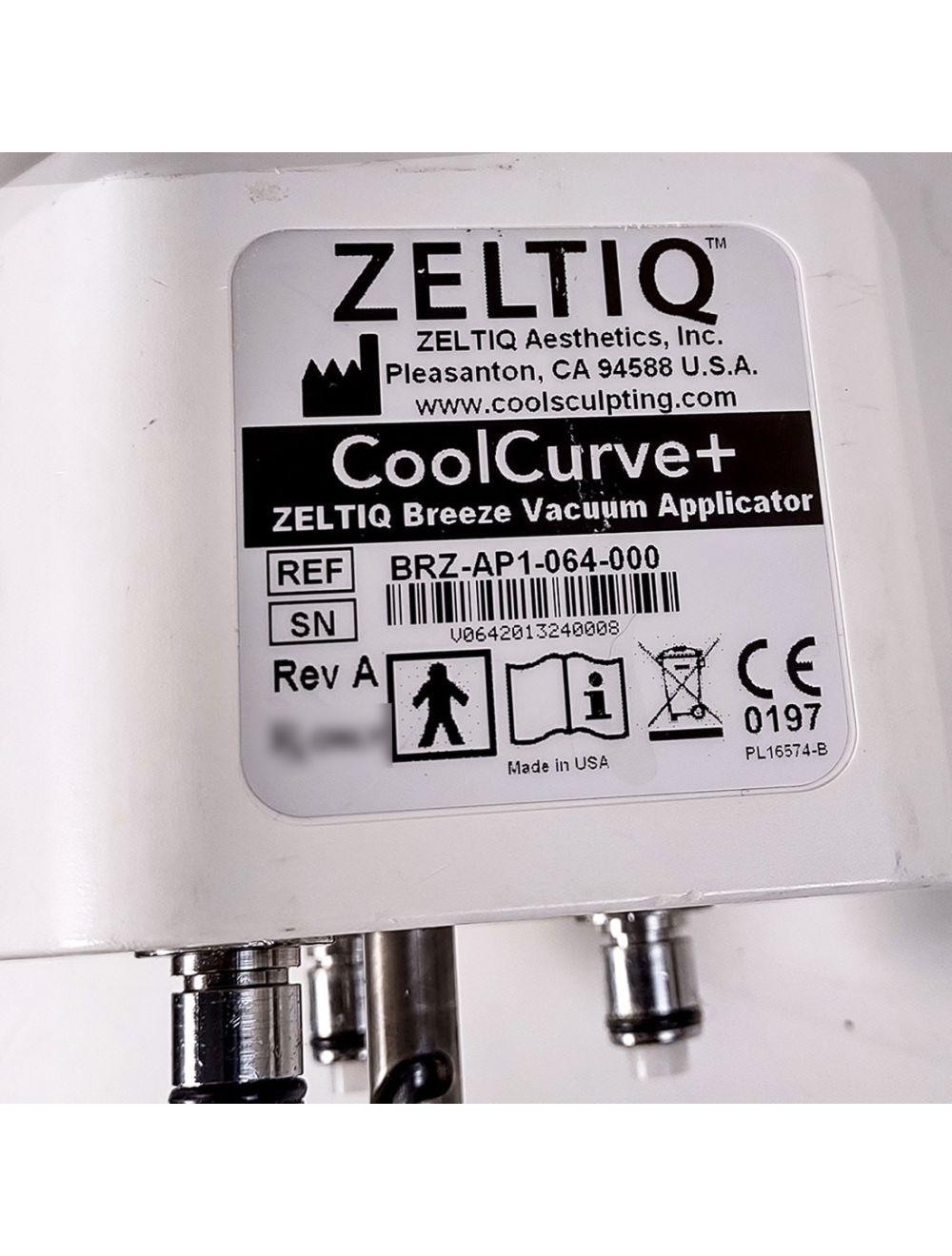 Zeltiq CoolSculpting CoolCurve+ Breeze Vacuum Applicator BRZ-AP1-064 ...