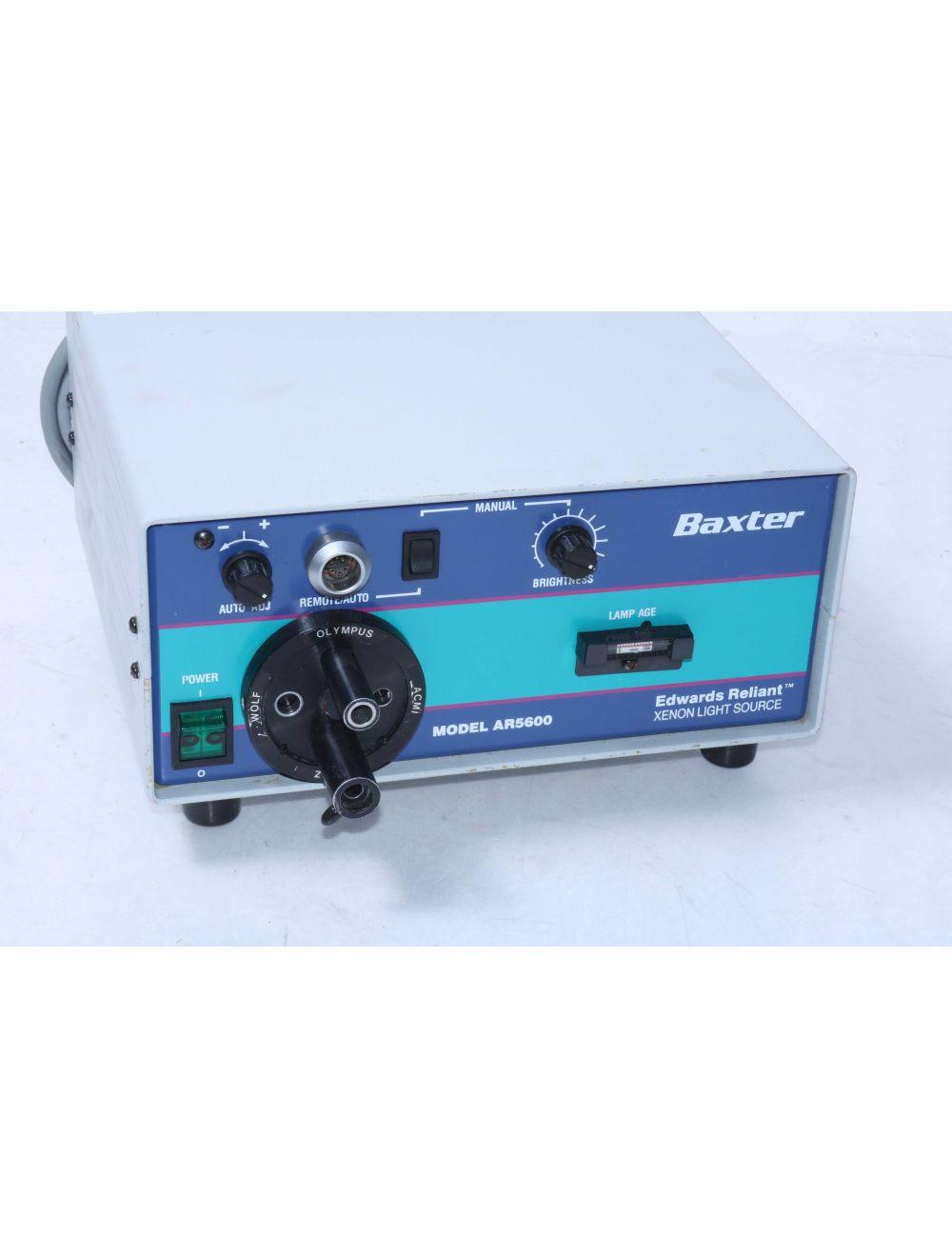 Baxter Edwards Reliant AR5600 Xenon Surgical Lamp Endoscopy Light ...