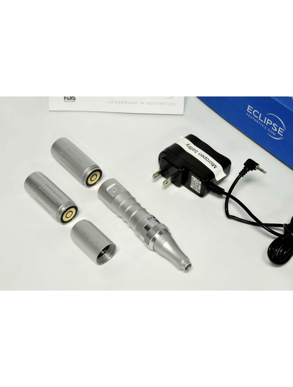 Eclipse Micropen Elite Aesthetics Silver MicroNeedling Pen - DEMO - w ...