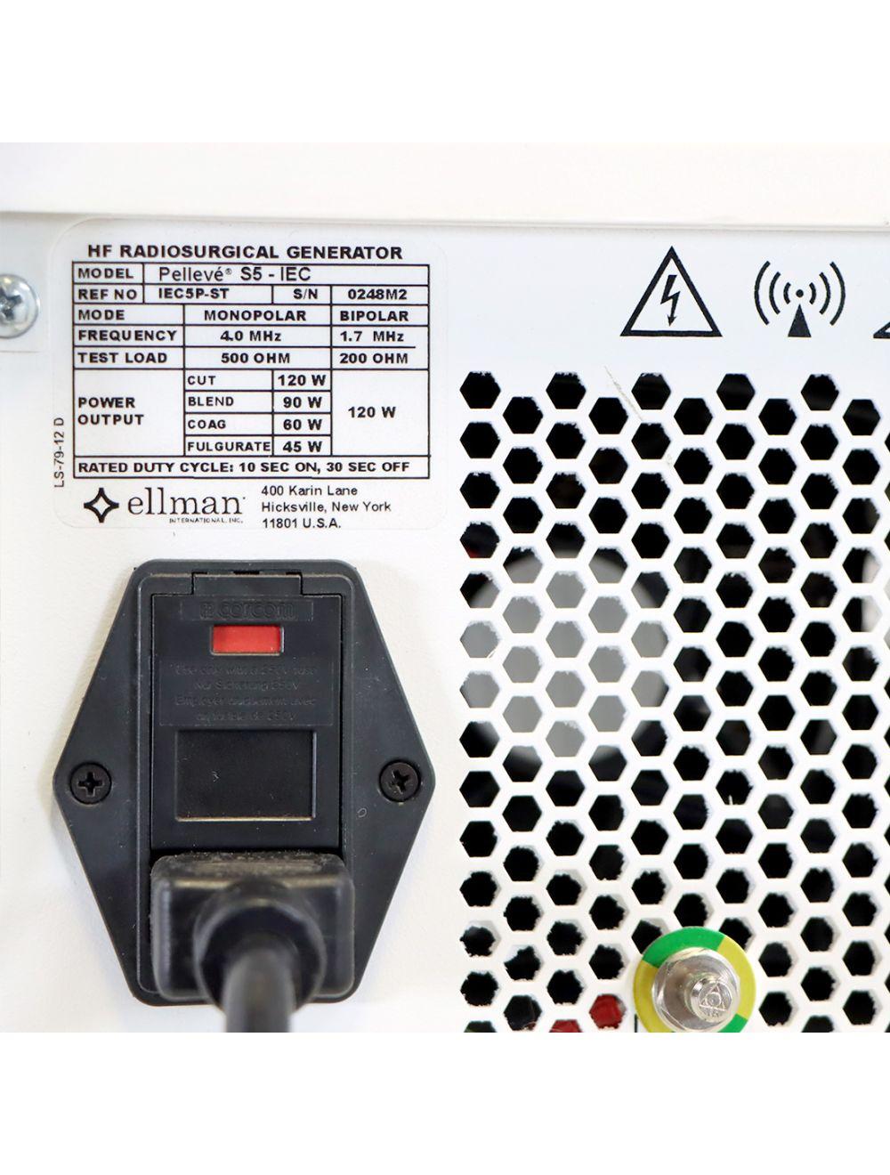 Ellman Pelleve S5 RF Wrinkle Reduction Radio-surgical System IEC5P-ST ...