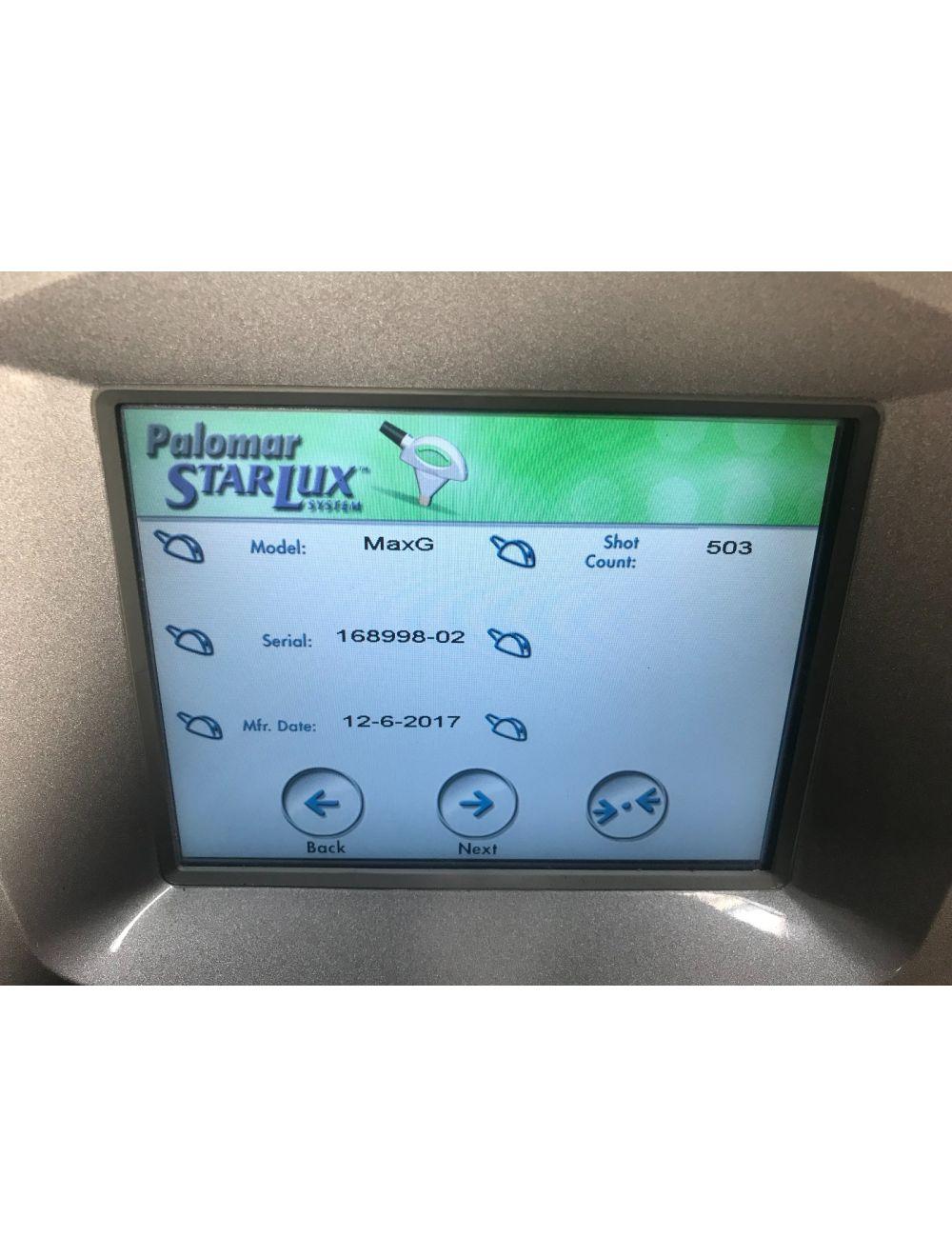 2017 Palomar Starlux 500 Max G Pigment Vascular IPL Handpiece LOW 503 ...