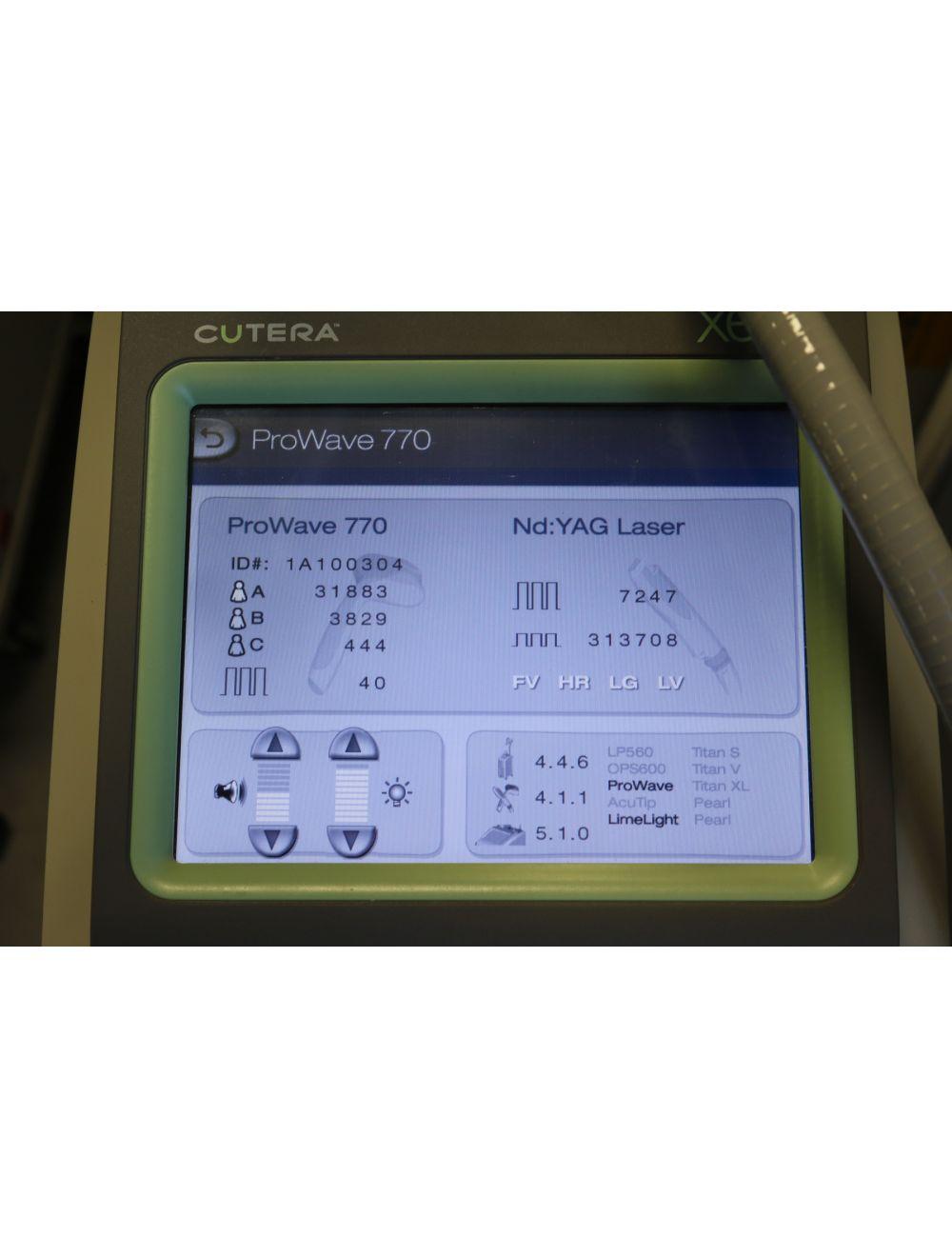 2018 Cutera Xeo ProWave 770 IPL Hair Removal Reduction 10x30 Handpiece ...