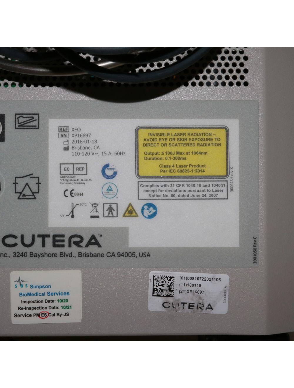 2018 Cutera Xeo NdYAG 1064 Laser ProWave Limelight Pearl Fractional ...