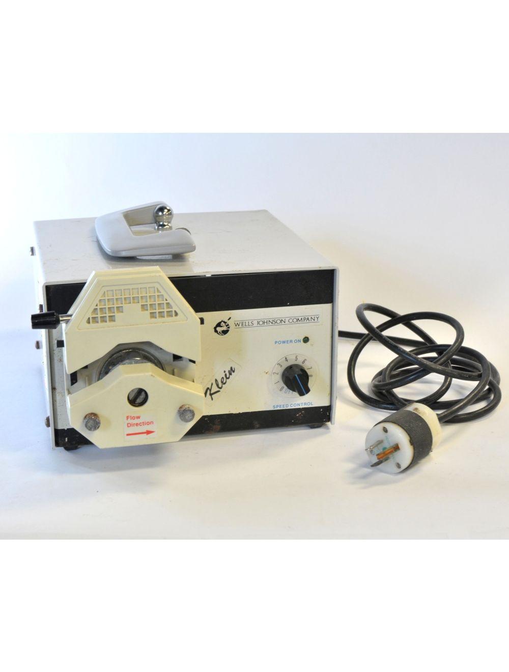 Wells Johnson Klein Peristaltic Anesthesia Infiltration Pump Single ...