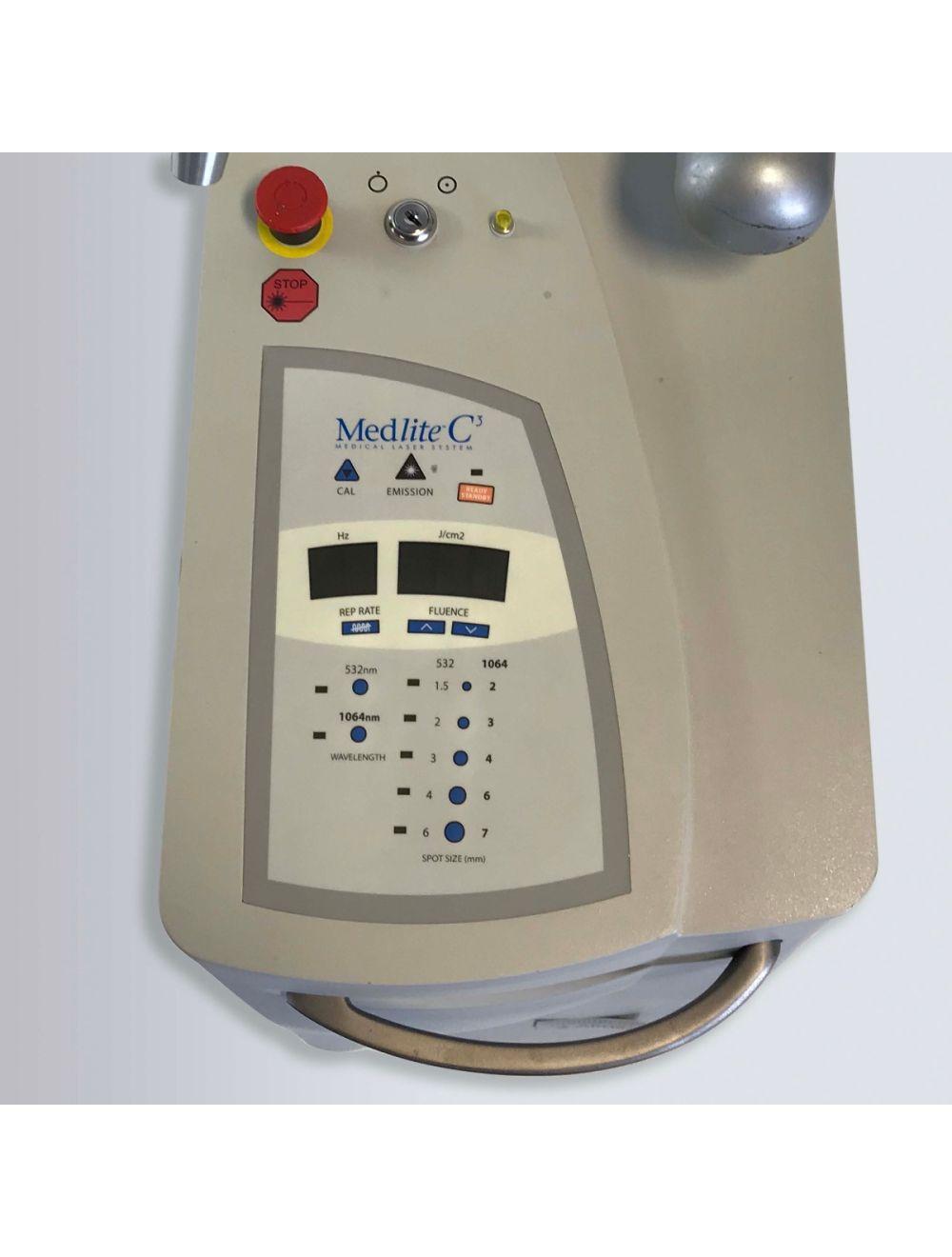 1998 Hoya ConBio Con Bio Medlite Q Switched C3 QS Nd YAG 1064 532 Altus ...