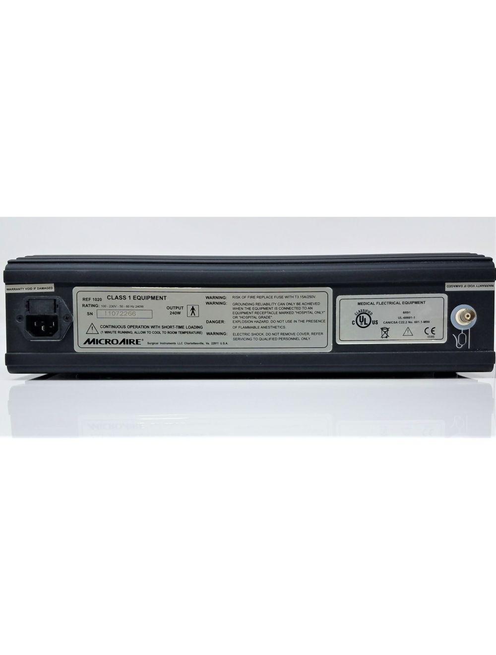 Microaire 1020 Console Power Unit w/Reciprocating Saw Orthopedic ...