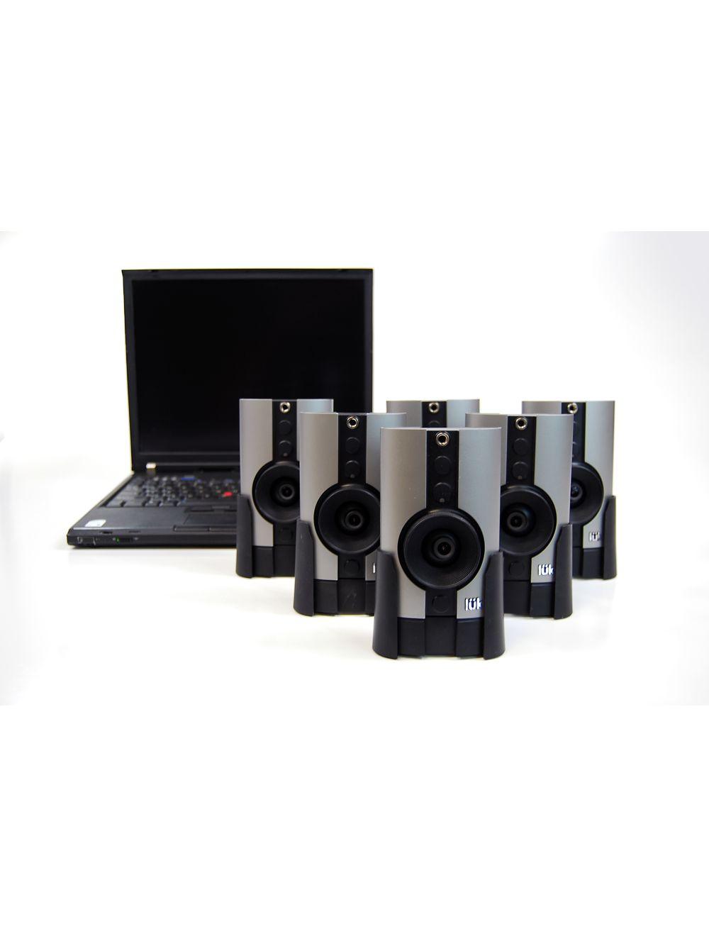 Logitech WiLife Indoor Adjustable Security 6 Camera System 110i ...