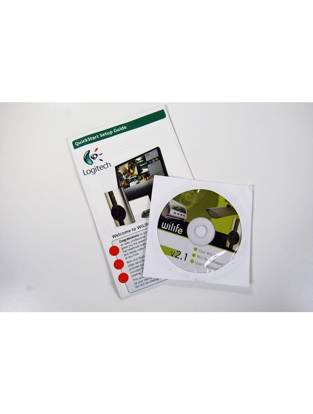 Logitech WiLife Indoor Adjustable Security 6 Camera System 110i ...