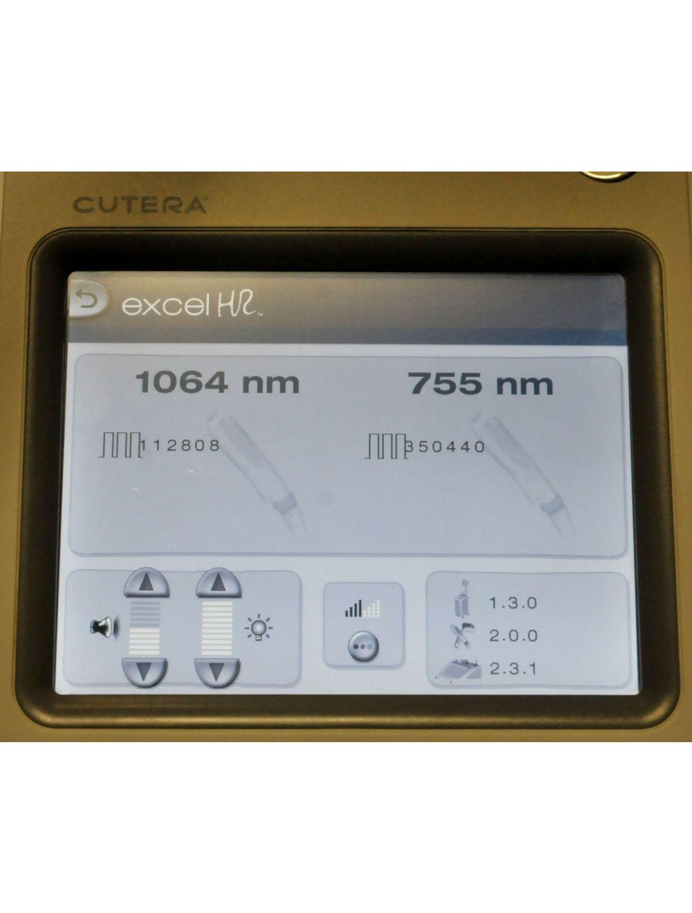 Cutera ExcelHR Laser Alexandrite Nd YAG 755 1064 Hair Removal Lesions ...