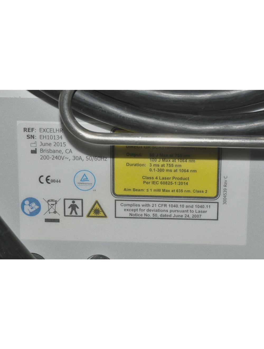 Cutera ExcelHR Laser Alexandrite Nd YAG 755 1064 Hair Removal Lesions ...