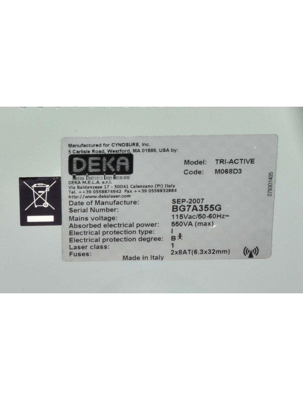 CYNOSURE DEKA Tri-Active Diode Laser Body Face Skin Tightening ...