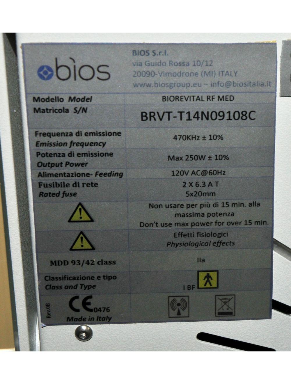 Thermi 250 Aesthetics Smooth Biorevital RF Radio Frequency Face Body ...