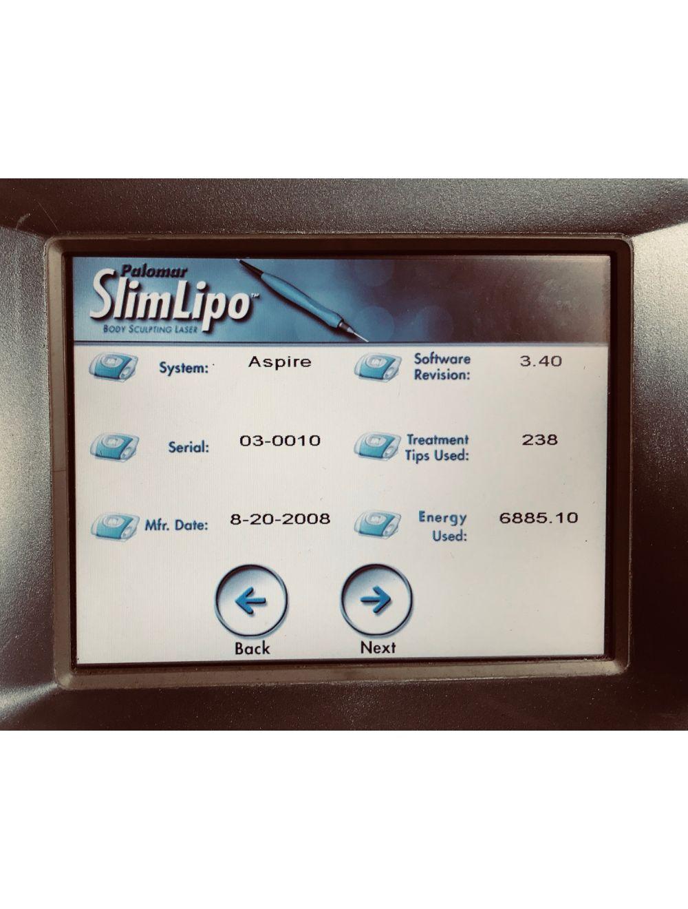 2008 Palomar ASPIRE Slimlipo YAG 40W Body Sculpting Cynosure LASER – Sol International Medical