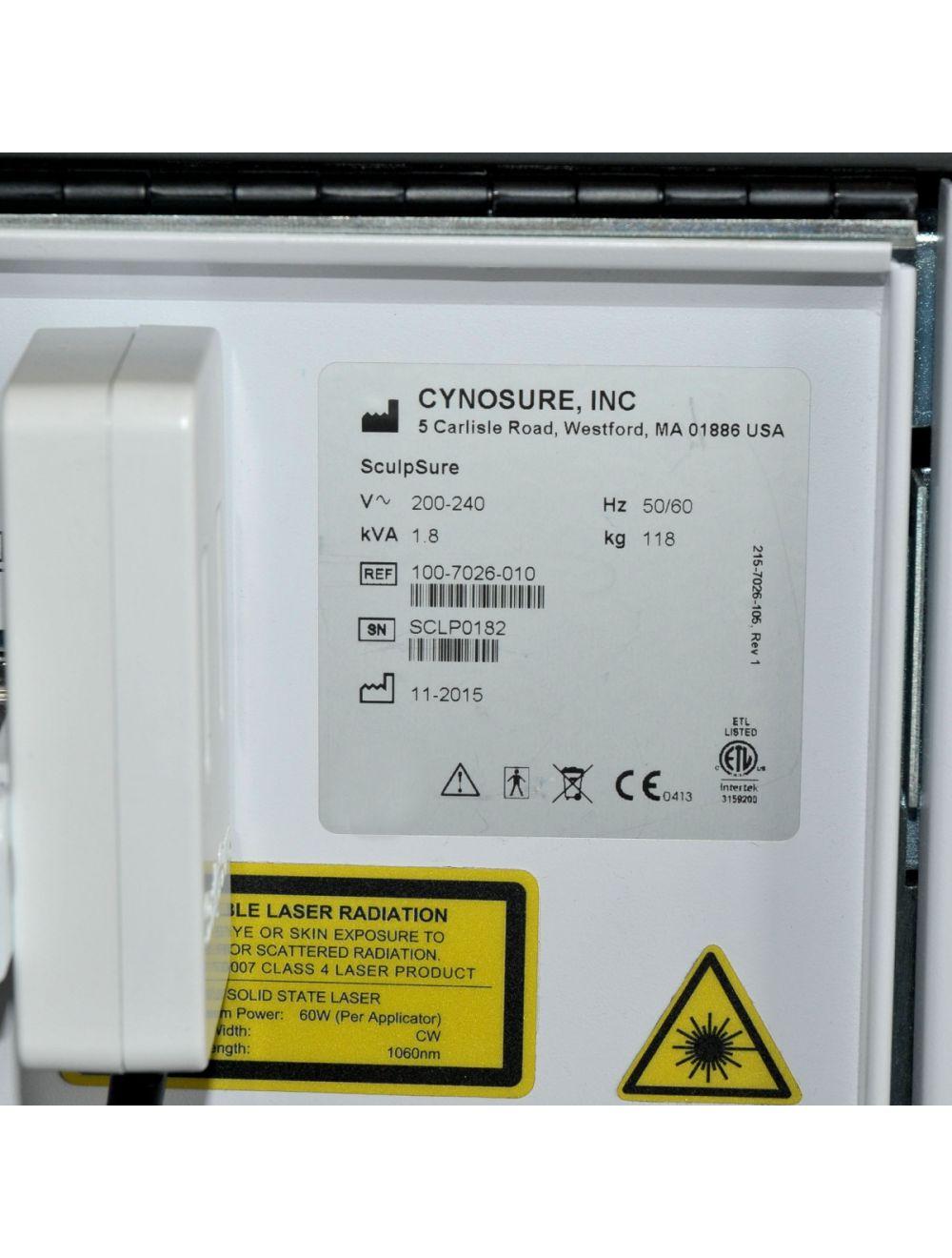 2015 Cynosure SCULPSURE Diode Non Invasive 1060 Laser BodySculpting ...