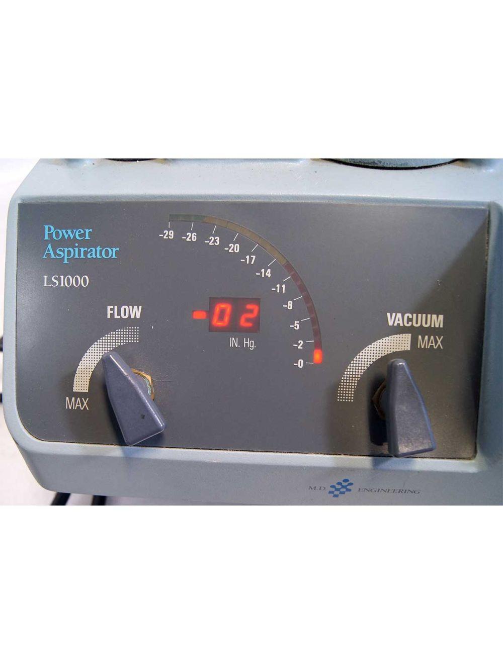 MD Engineering Power Aspirator LS1000 Suction Vacuum Pump System – Sol International Medical