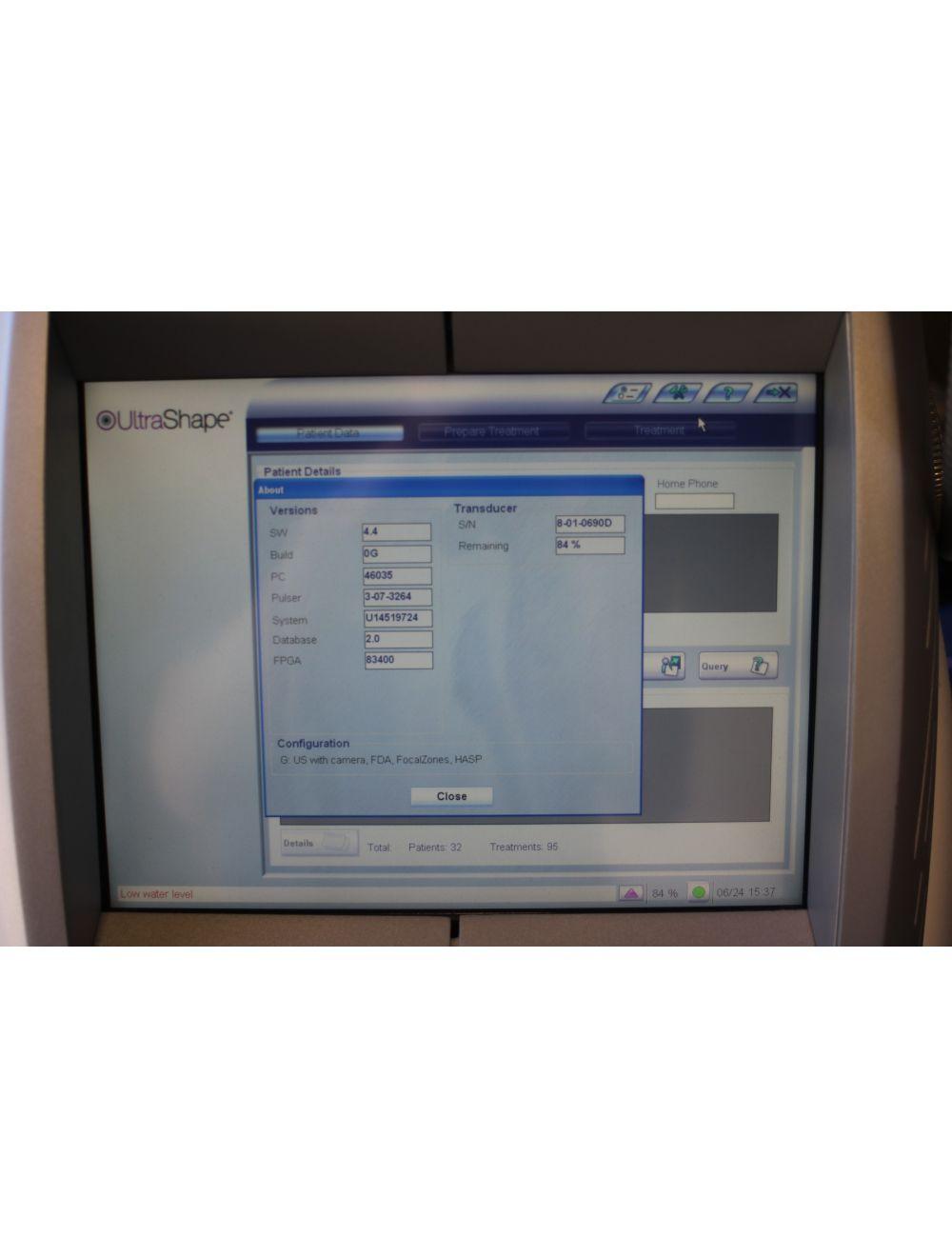 2014 Syneron UltraShape Ultrasound Body Contouring Ultra Shape 2 ...