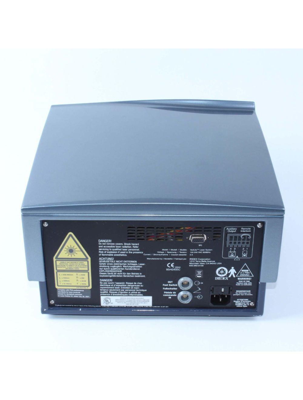 2005 Iridex VariLite Dual Wavelength 532/940 DPSS Vascular/Pigment ...