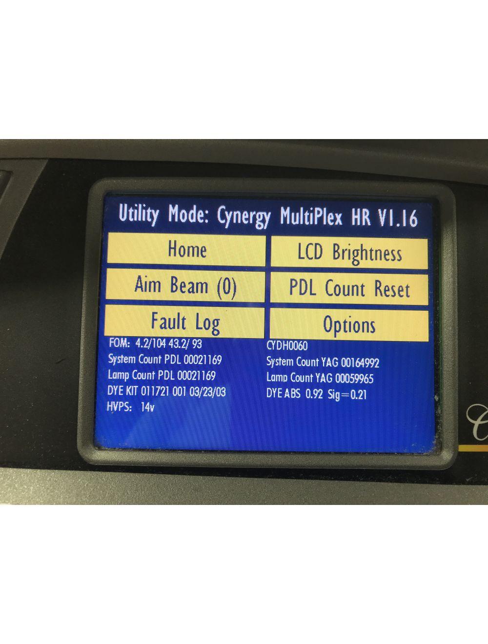 2006 Cynosure Cynergy Multiplex Pulsed Dye Nd YAG Laser Vascular ...