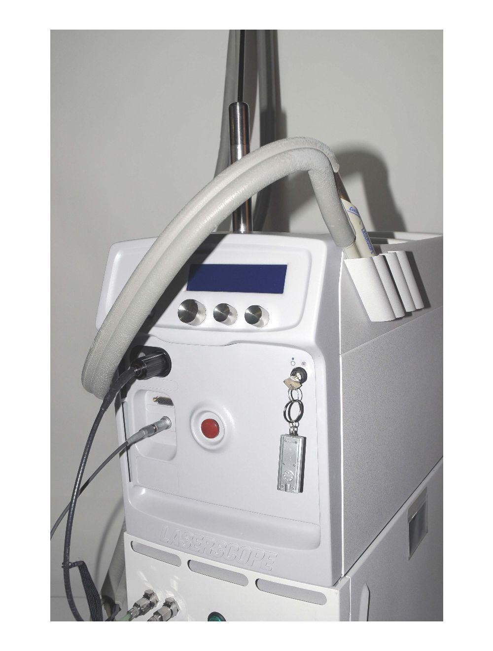 Lyra Laserscope 2002 Nd:YAG Laser w CoolSpot HandPcs 1-5&10mm Hair ...