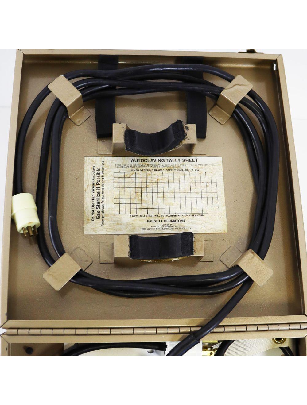 Padgett Electro-Dermatome Model B Skin Graft Grafting Tool Dermatology ...
