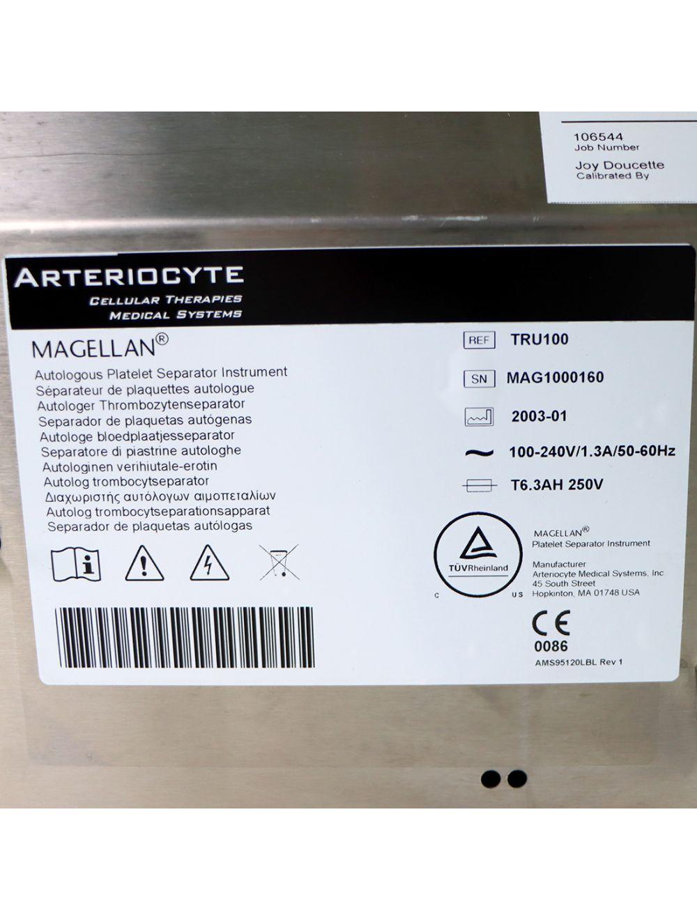Magellan TRU100 Platelet Separator Instrument Centrifuge – Sol ...