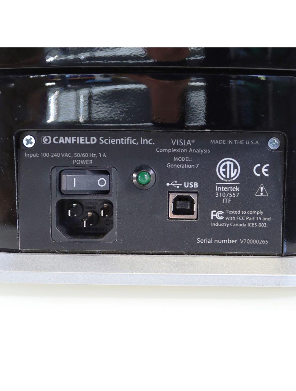 Canfield Scientific Visia Generation 7 Skin Complexion Analysis System ...