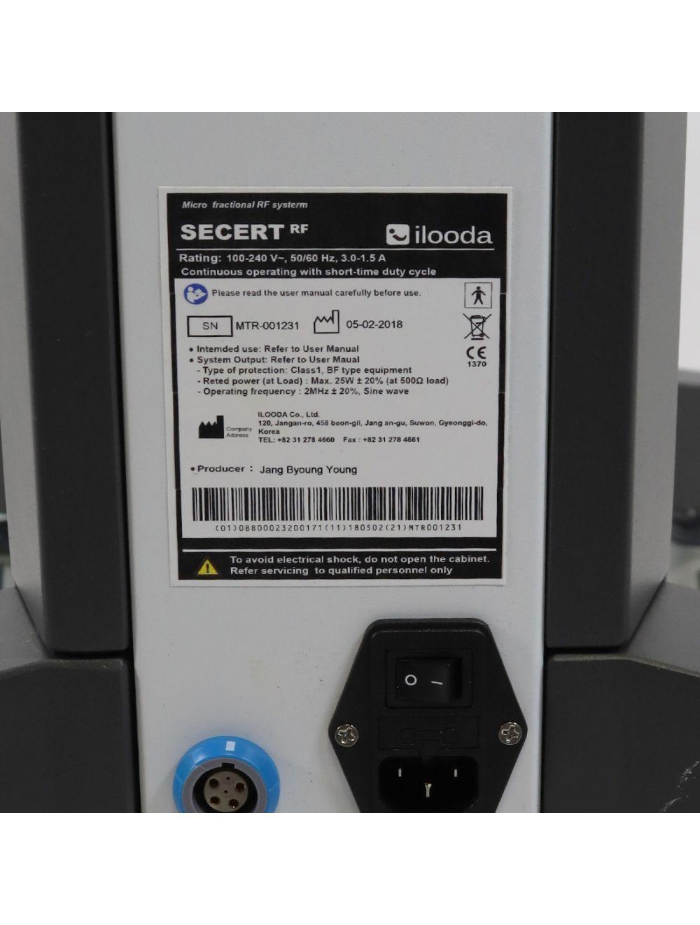 2018 Cutera Ilooda Secret RF RadioFrequency Microneedling Wrinkles ...