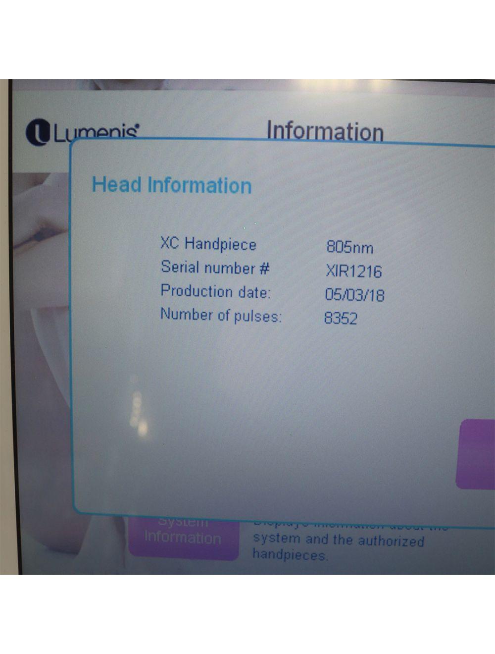 2018 Lumenis LightSheer Desire Diode Laser Hair Removal 2 Handpieces ...