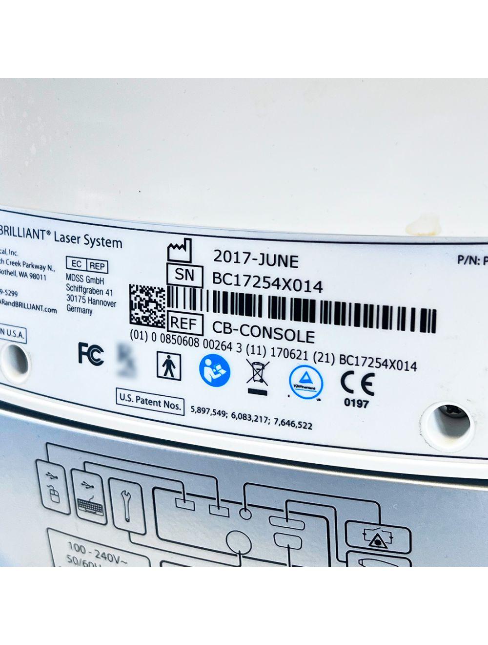 2017 Solta Clear + Brilliant Tabletop Diode Laser System with Permea ...