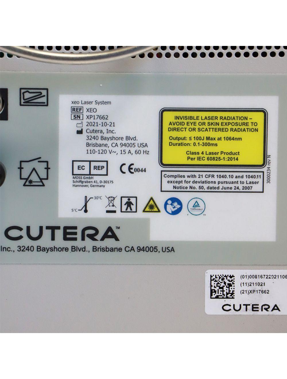 2021 Cutera Xeo Skin Resurfacing Nd: YAG ProWave LX Laser 1064nm Laser ...