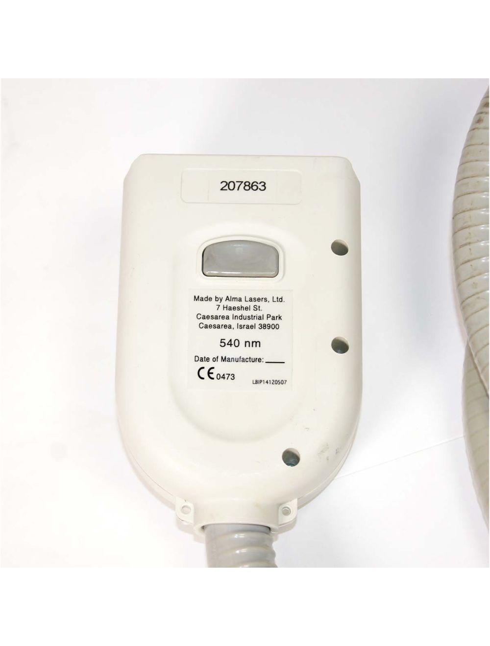 Alma Harmony Lasers 540nm HandPiece GREEN Vascular Pigmented Lesions ...